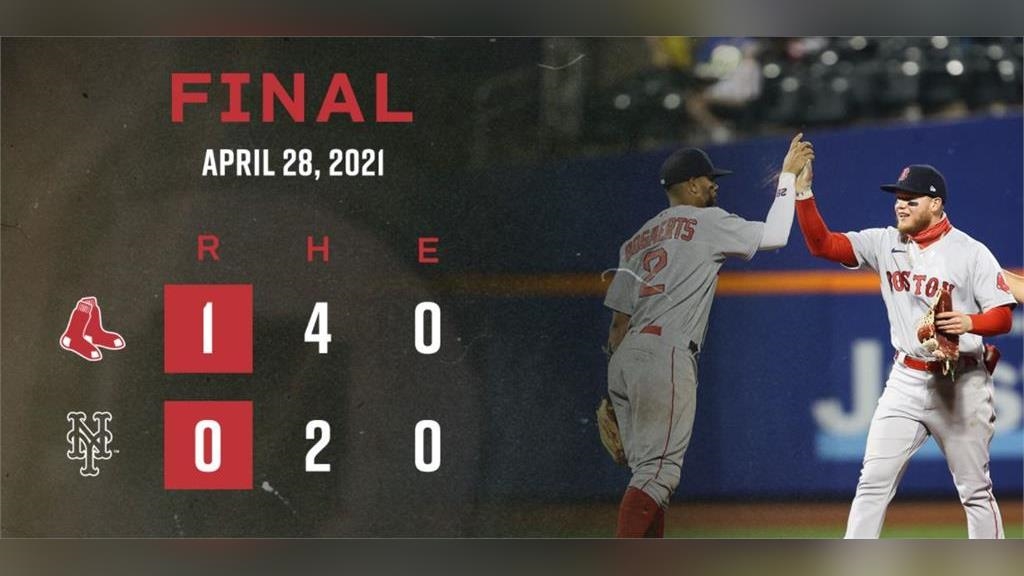 MLB／大都會遭紅襪完封 迪格隆平萊恩三振紀錄仍吞敗｜四季線上4gTV