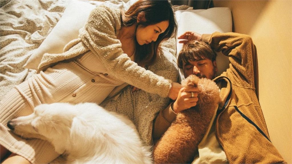 KID曬辣妻孕婦寫真照！愛犬與小野人「心電感應」模樣吸萬人朝聖｜四季線上4gTV