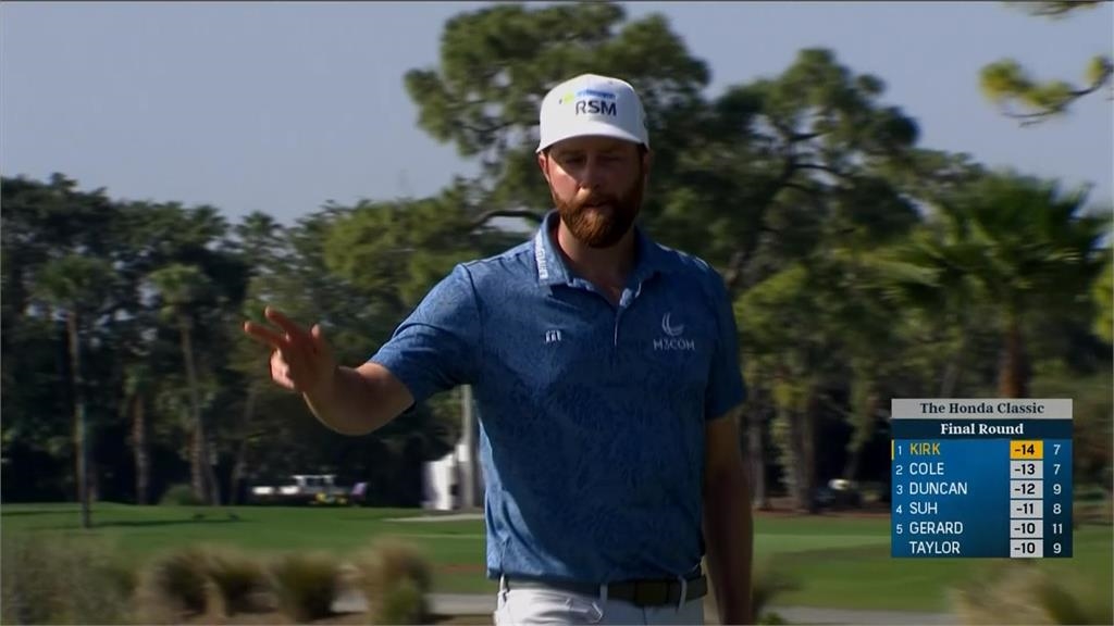 PGA本田菁英賽峰迴路轉！ 柯克延長賽抓鳥近8年首冠｜四季線上4gTV