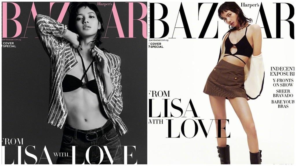 登封拚了！Lisa外套裡只穿BRA 霸氣加碼「掀瀏海」征服萬網｜四季線上4gTV