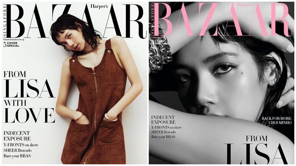 登封拚了！Lisa外套裡只穿BRA 霸氣加碼「掀瀏海」征服萬網｜四季線上4gTV