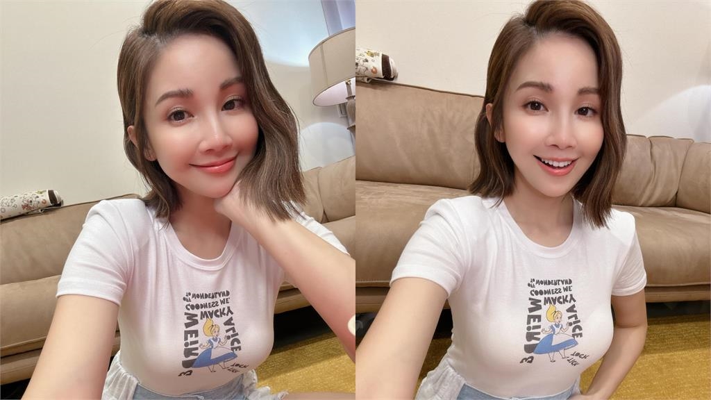 鍾欣怡「超緊身白T」勒到現形！「謎之角度」全透光震撼私照群組瘋傳｜四季線上4gTV