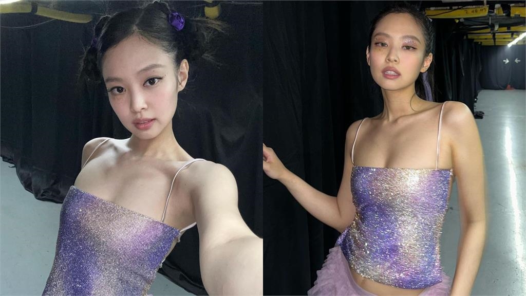 Jennie辣穿「一塊布」側面全空！細繩苦撐「險走光」狂吸356萬粉｜四季線上4gTV