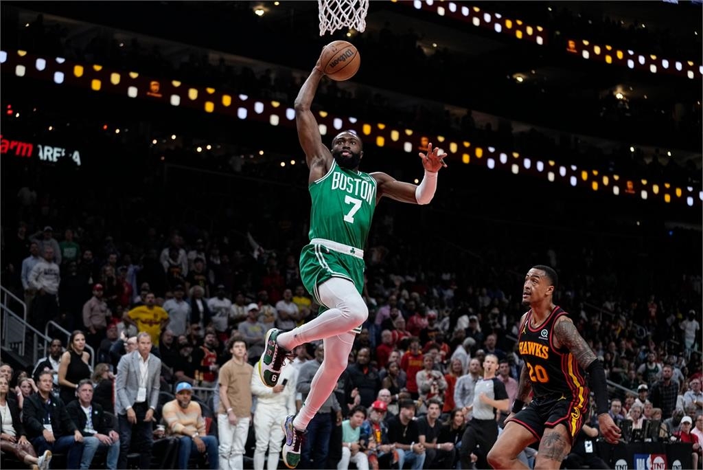 NBA／解除封印？綠衫軍布朗面具一脫…手感「燒燙燙」狂轟31分｜四季線上4gTV