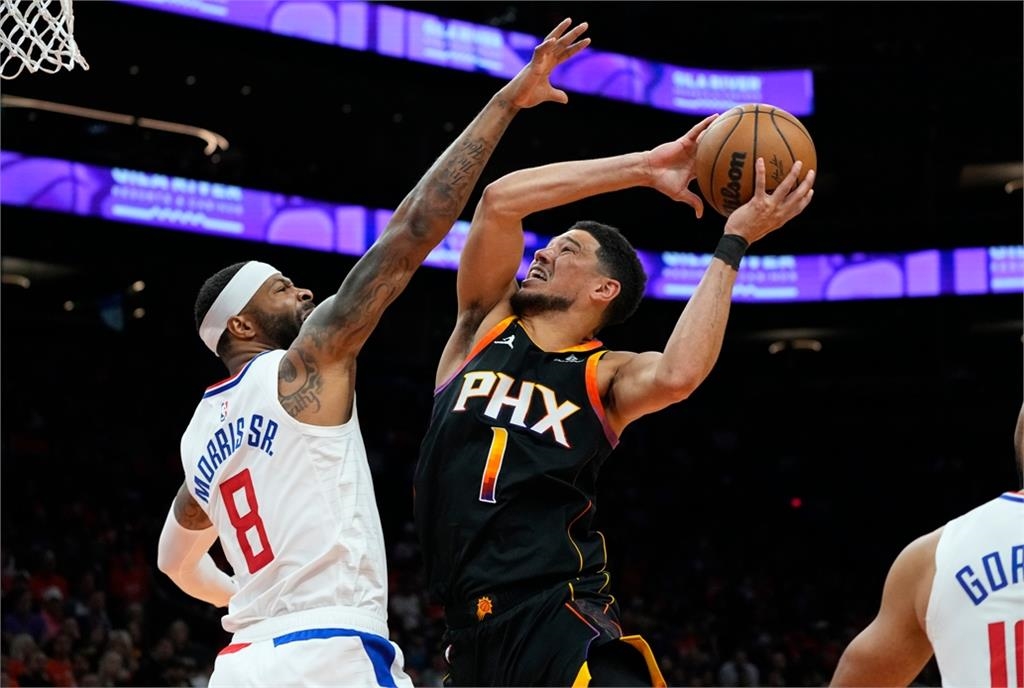 NBA／單節25分壓過快艇整隊！太陽「奪命書生」布克飆47分率隊晉級｜四季線上4gTV