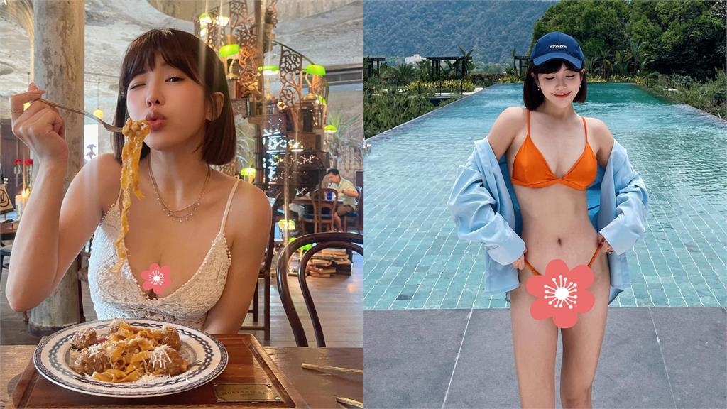 壯壯OL襯衫「透出Bra」全現形！黑絲皮裙「緊勒嫩肉」震撼網：太讚｜四季線上4gTV