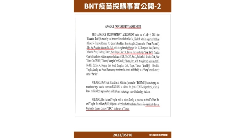 擋BNT疫苗採購？ 周志浩秀4大合約 採購時程表曝光｜四季線上4gTV