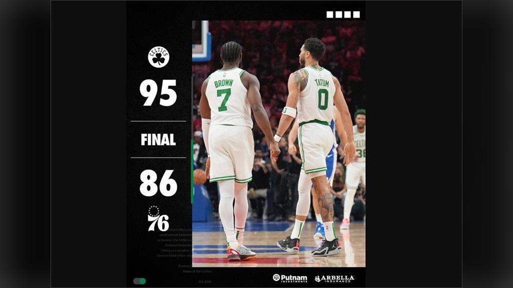 NBA／塔特姆末節4記三分彈 塞爾蒂克逼出與76人殊死戰｜四季線上4gTV