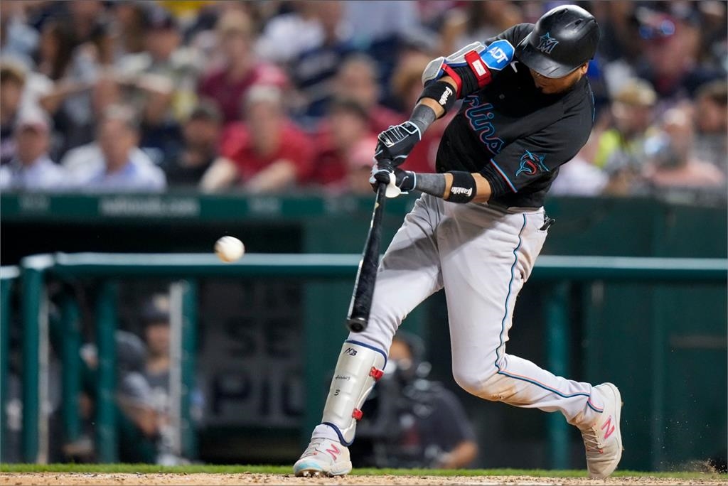 MLB／馬林魚強打放眼「四割男」！繳「鐵支+1安打」打擊率升回3成9｜四季線上4gTV