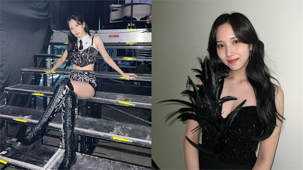 TWICE「黑天鵝」才曬絕美露背殺！高衩裙熱舞「辣洩蜜腿」39萬網看暈｜四季線上4gTV