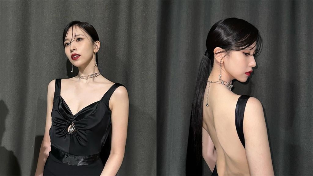 TWICE「黑天鵝」才曬絕美露背殺！高衩裙熱舞「辣洩蜜腿」39萬網看暈｜四季線上4gTV