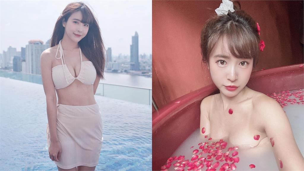 「樂天IU」罩衫滑落只剩Bra！揹繩深卡「壯闊峽谷」電暈網：仙女下凡｜四季線上4gTV