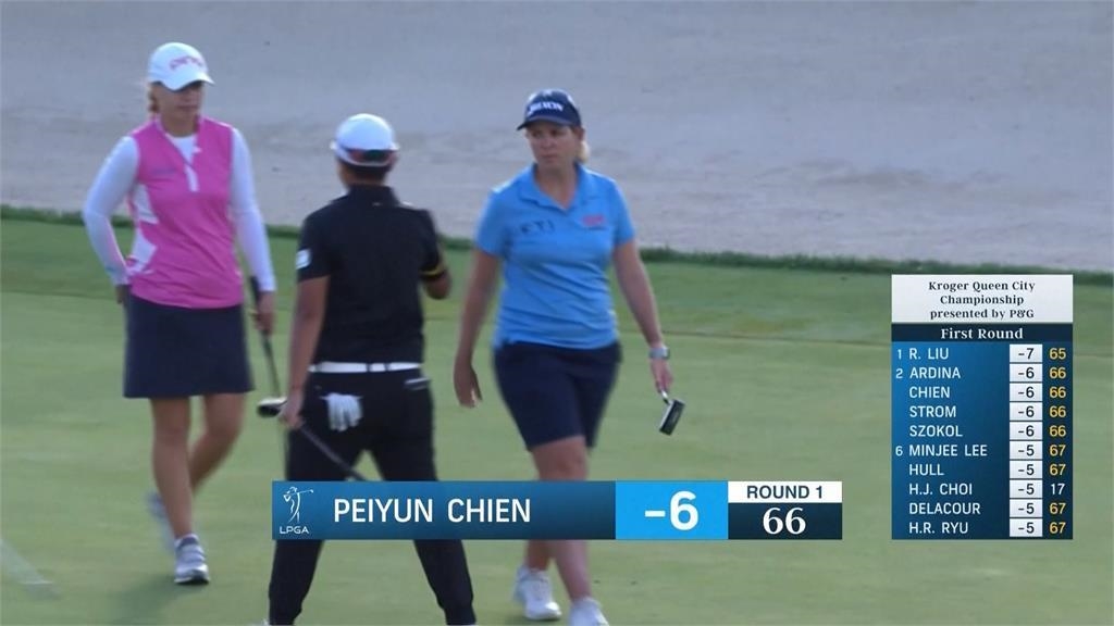 LPGA皇后城高球錦標賽首日 台將錢珮芸與三女將並列第二｜四季線上4gTV