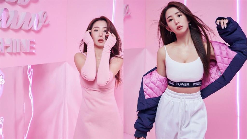 郭書瑤粉色細肩Bra「硬扛沉重壓力」！外套心機滑落「白皙好風光」全露出｜四季線上4gTV