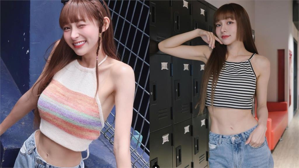 林襄甜曬「美式下午茶」辣照！「單穿粉色Bra」傲人弧線完美現形｜四季線上4gTV