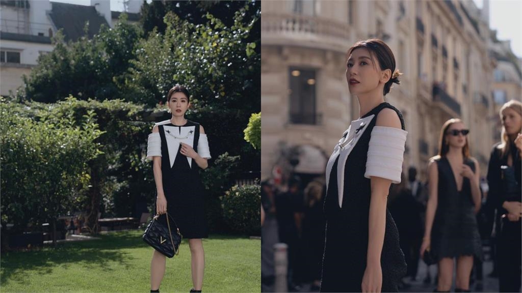 48歲賈靜雯快閃巴黎看秀！提前慶生秀「大辣美肌」網看暈：美的太超過｜四季線上4gTV