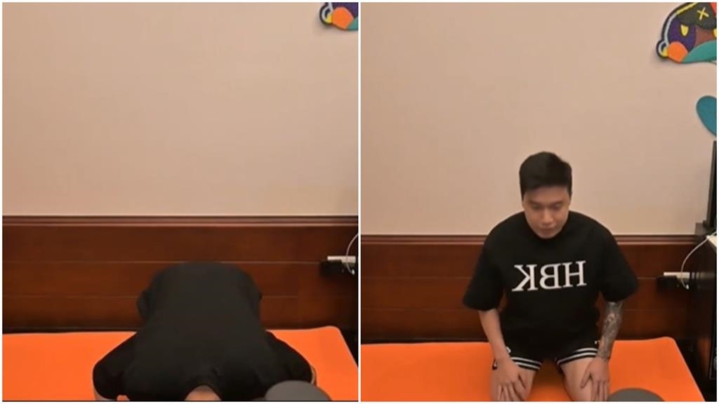 真的超派…Toyz直播「下跪磕頭」道歉了！喊話超哥：希望可以原諒我｜四季線上4gTV