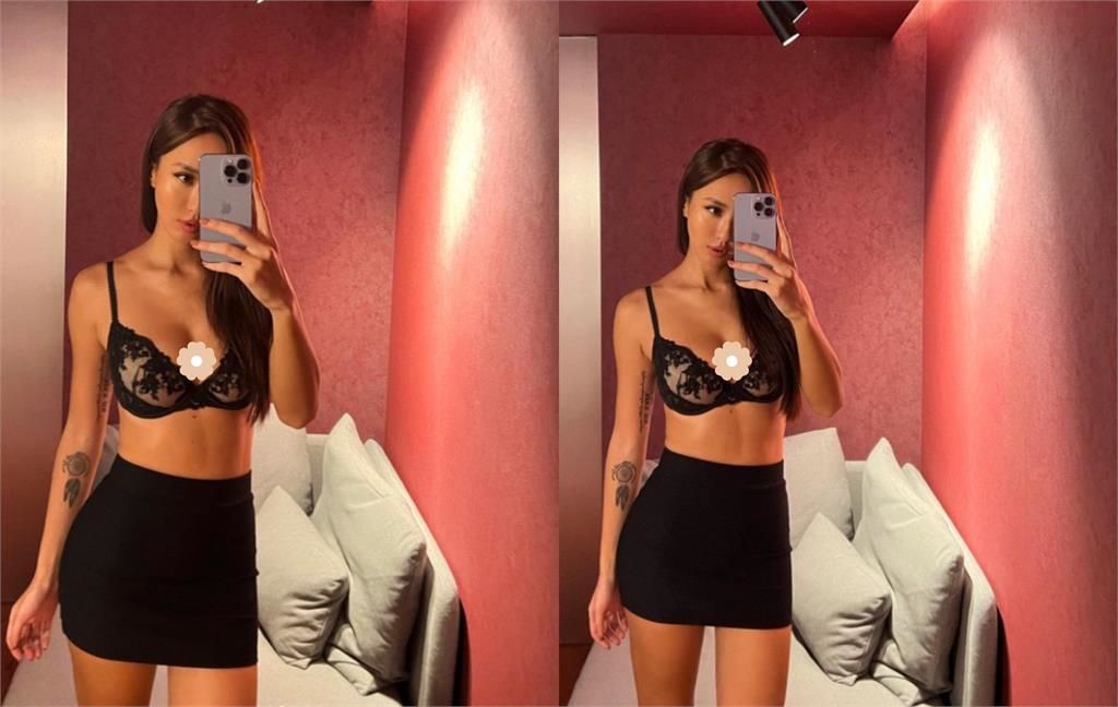 YT訂閱破50萬！薔薔「暗黑OL福利」不藏了 辣穿「黑Bra狂洩致命誘惑」電暈網｜四季線上4gTV