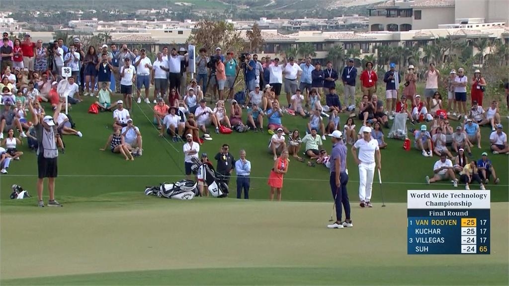 PGA全球科技錦標賽 南非范魯彥18洞「再見獵鷹」逆轉奪冠｜四季線上4gTV