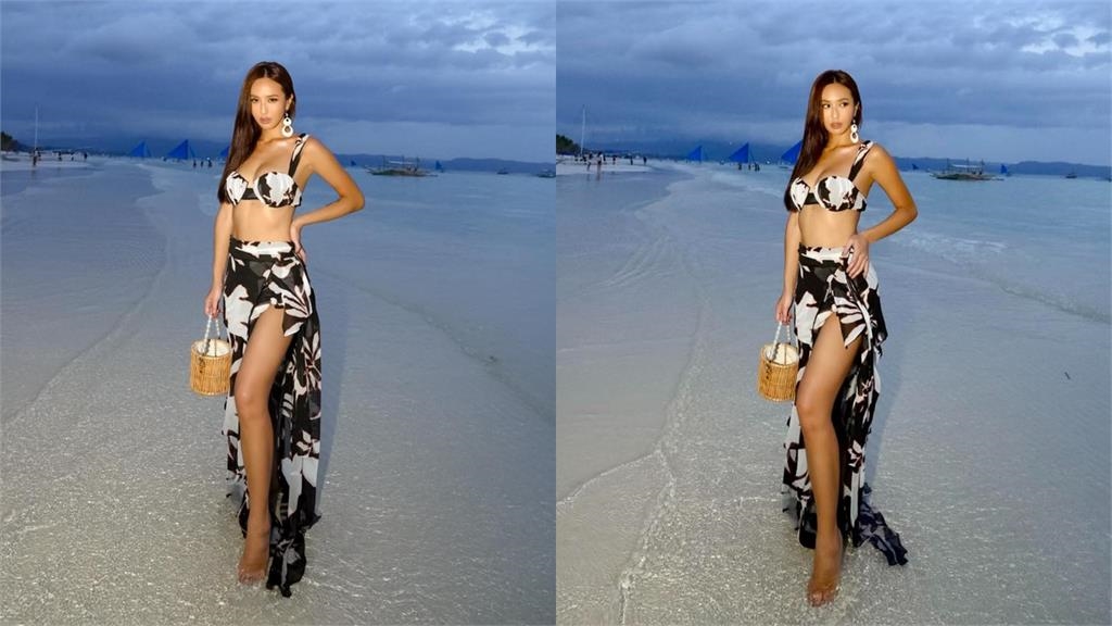 薔薔海邊大解放！比基尼照「狂炸大片小麥肌」 PR99身材不私藏全網看暈｜四季線上4gTV