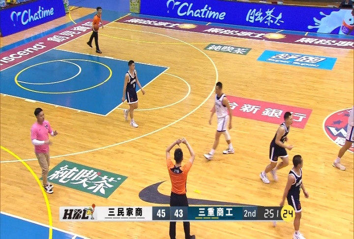 HBL張劭安單場攻下35分 三重商工逆轉擊退三民家商奪勝｜四季線上4gTV