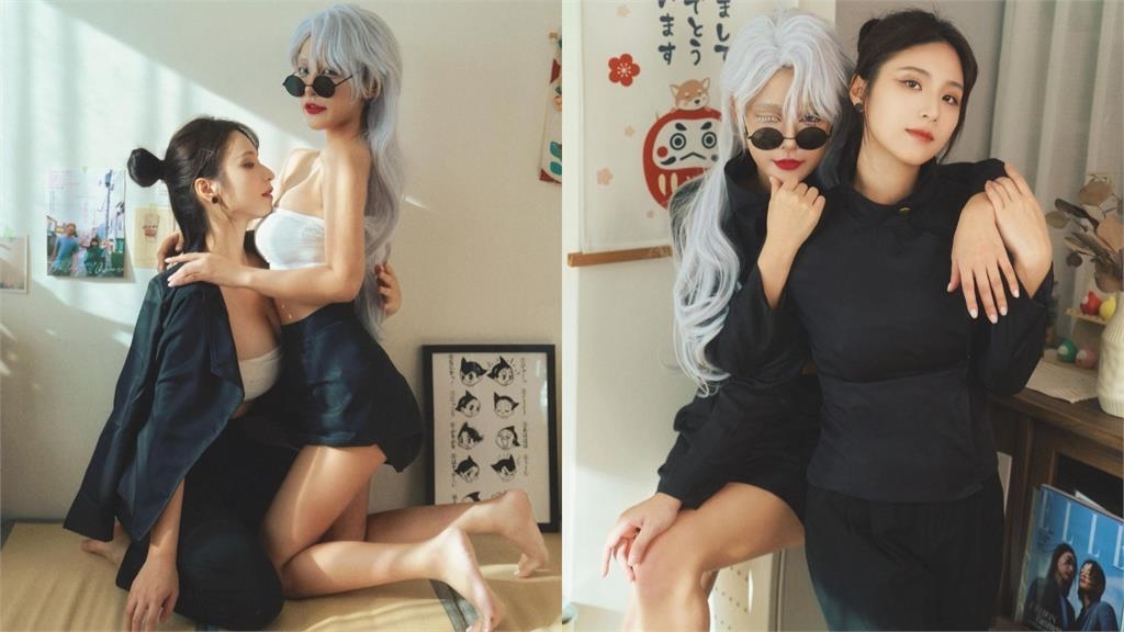 師大女神尬混血網紅Cos《咒術迴戰》！香豔交纏「全解鎖」網嗨：這組合太炸｜四季線上4gTV