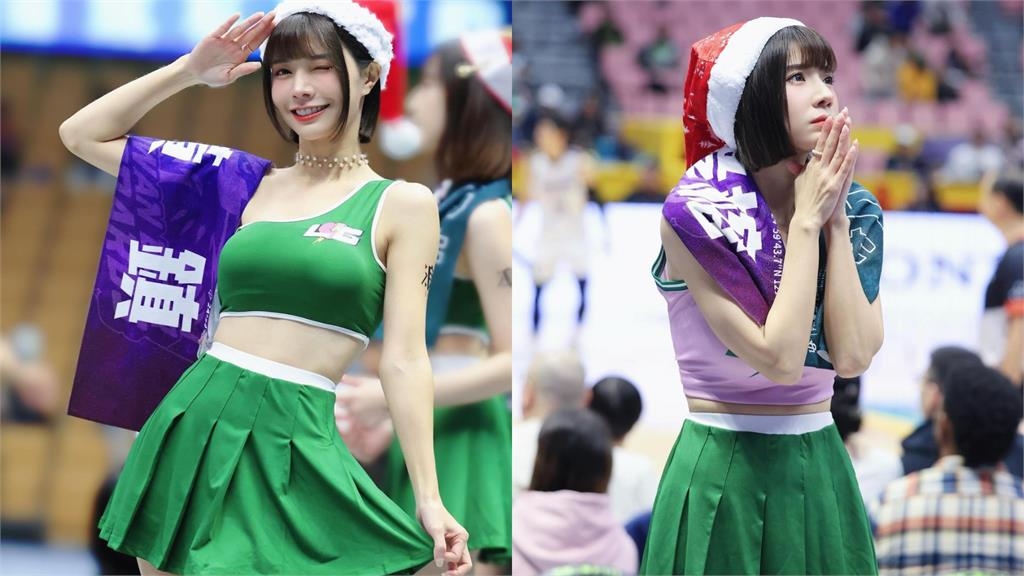 最正MC「稚嫩美肩」飄香氣！性感化身「超兇聖誕仙女」稱霸啦啦隊｜四季線上4gTV