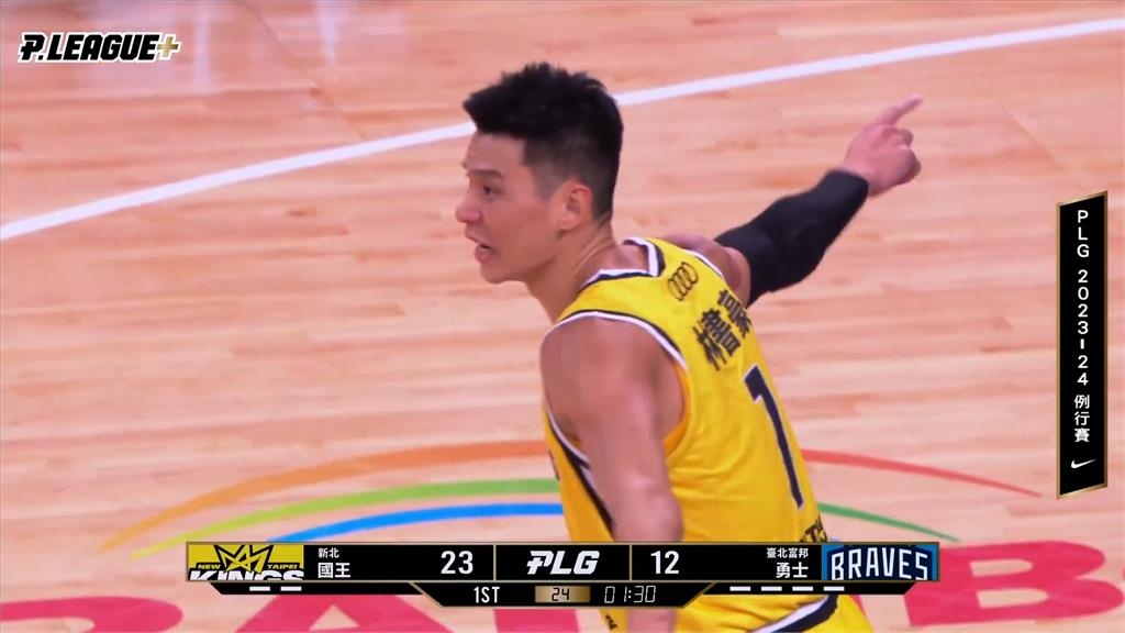 都林書豪一個人包了！滿分再拿單月MVP 加盟PLG超狂「獨霸這獎項」｜四季線上4gTV