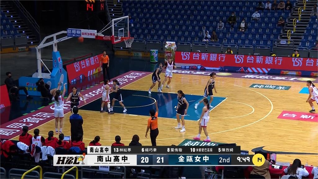 HBL南山葉侑璇全場「飆5三分彈」奪39分 搶下開門紅擊退金甌｜四季線上4gTV