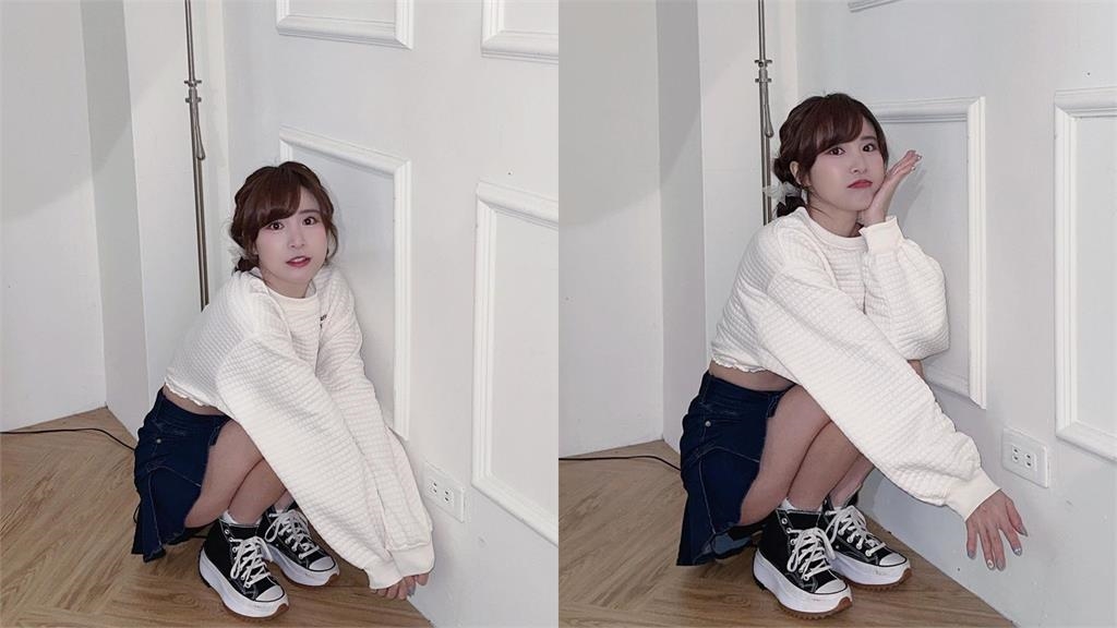 樂天IU「激短牛仔裙」辣炸邪惡弧線！自爆「1物」不穿好網喊：我幫妳拉｜四季線上4gTV