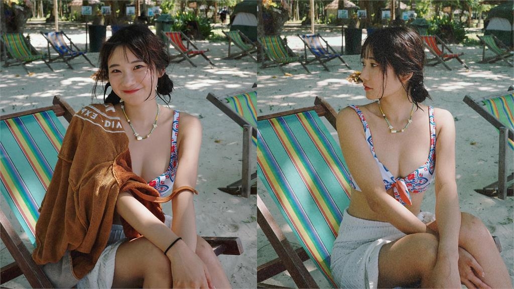 愛莉莎莎「小草綠比基尼」轟炸表特版！「究極身形」浮出池塘 網暈爛：台灣IU｜四季線上4gTV