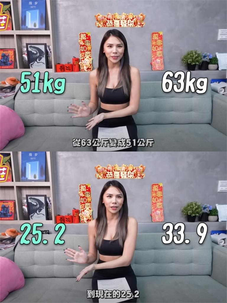 蕾菈掀開外套「衝出Q彈饅頭」爆火辣內餡！半年暴瘦12公斤曝1心法｜四季線上4gTV