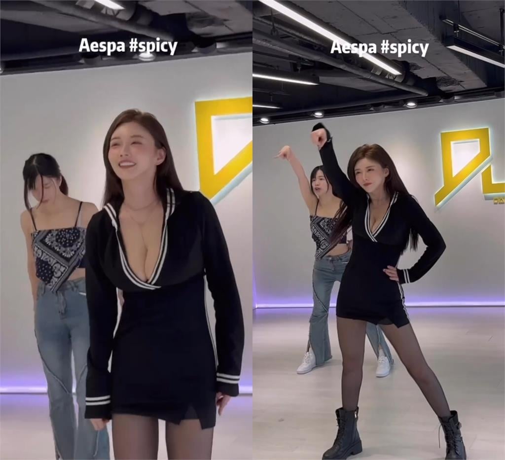 最兇闆娘「極致深V戰袍」左搖右晃！加碼「黑絲辣腿」網暈：影片好長｜四季線上4gTV