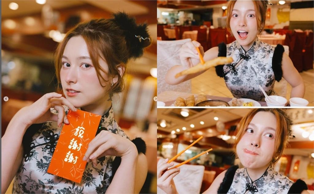 台德混血正妹「高衩直逼臀下」！旗袍洩「雪白領域」PTT暴動：我婆超頂｜四季線上4gTV