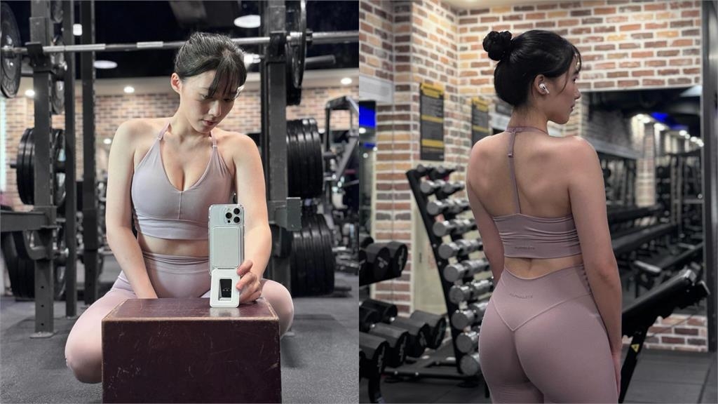 瑜伽褲正妹「彎腰練臀」洩兇猛圓弧！PTT鄉民暴動…一看IG是「國民姑姑」｜四季線上4gTV