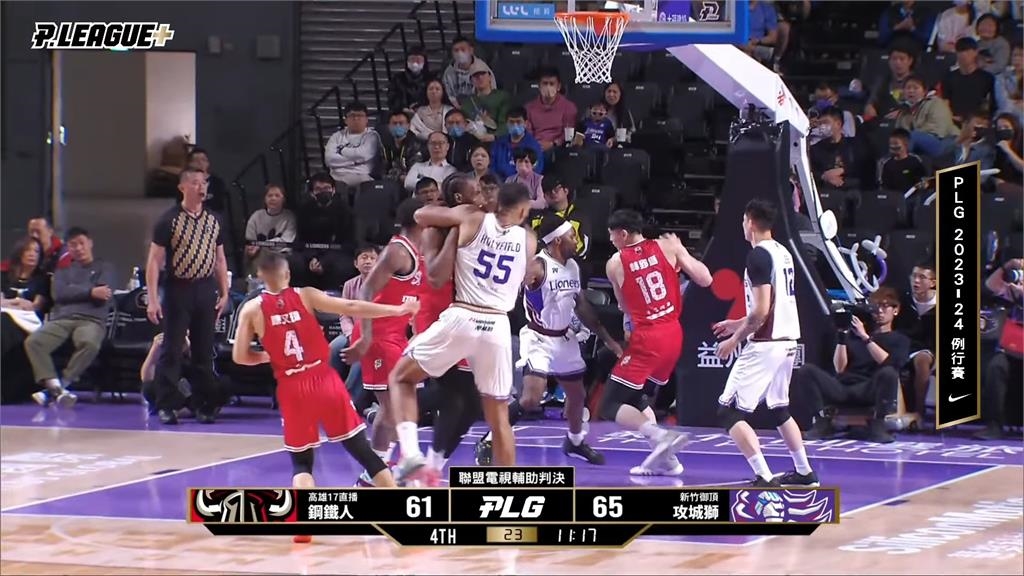 PLG險變《拳上》！鋼鐵人塔壁防守遭「擒抱慘摔」 起身怒衝霍立飛釘孤支｜四季線上4gTV