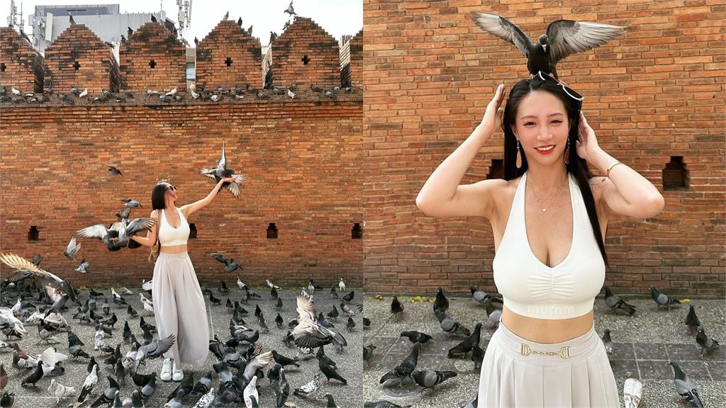 林采緹極緊小背心「大U猛料」全露！泰國「被鳥包圍」震撼片曝光｜四季線上4gTV