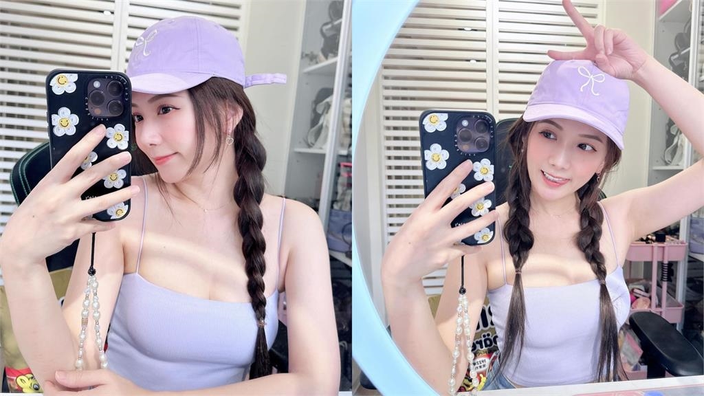 39歲解婕翎「亮出巨無BRA」遭鏡面反射！誠意過重細繩撐不了…網朝聖：太猛｜四季線上4gTV