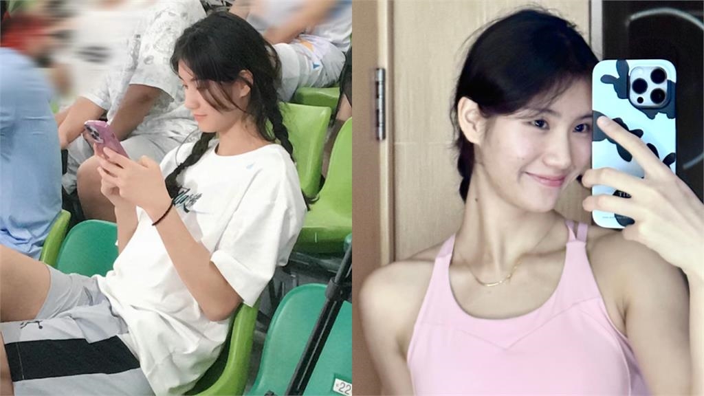 中國田徑IU「高衩三角褲」失速上提！大頭照「對比無P生圖」隱藏身分曝｜四季線上4gTV