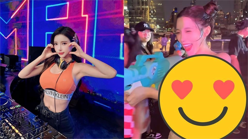 最辣DJ遭水柱狂射「無肩帶比基尼」快噴裝！重點形狀擋不住…網震撼｜四季線上4gTV