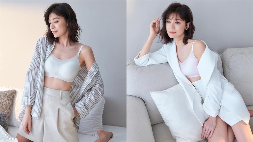 不輸梧桐妹！49歲賈靜雯手一抬「外衣滑落」掉出豆腐肌 網暈爛：世界級女神｜四季線上4gTV