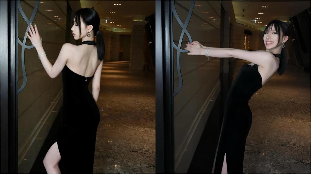 小S大女兒畢業化身暗夜維納斯！緊身黑裙開高衩＋超V陰影粉摀臉：我沒了｜四季線上4gTV