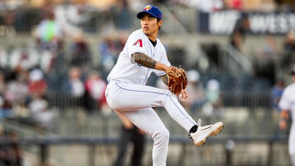 MiLB（影）／響尾蛇2A台灣左投力爭上游 林昱珉先發4局無失分好投｜四季線上4gTV