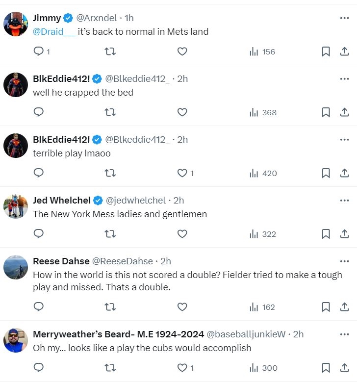 MLB／這真是大聯盟？系隊級守備大失血 網開酸：New York Mess｜四季線上4gTV