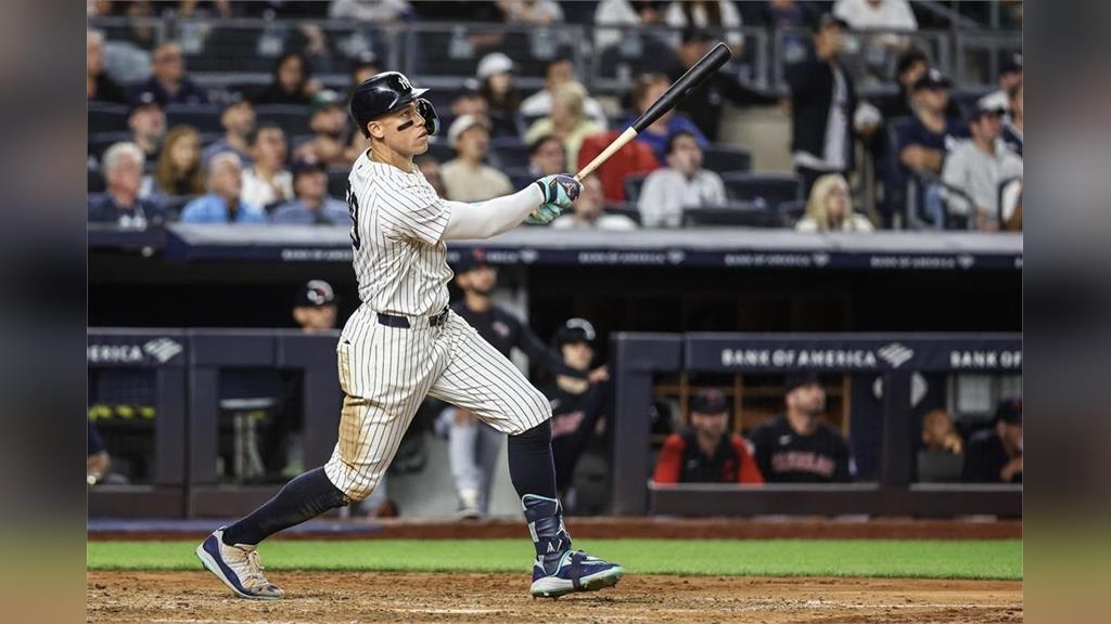 MLB（影）／往單季60轟邁進！ 洋基隊長「法官」單場雙響砲擊敗守護者｜四季線上4gTV