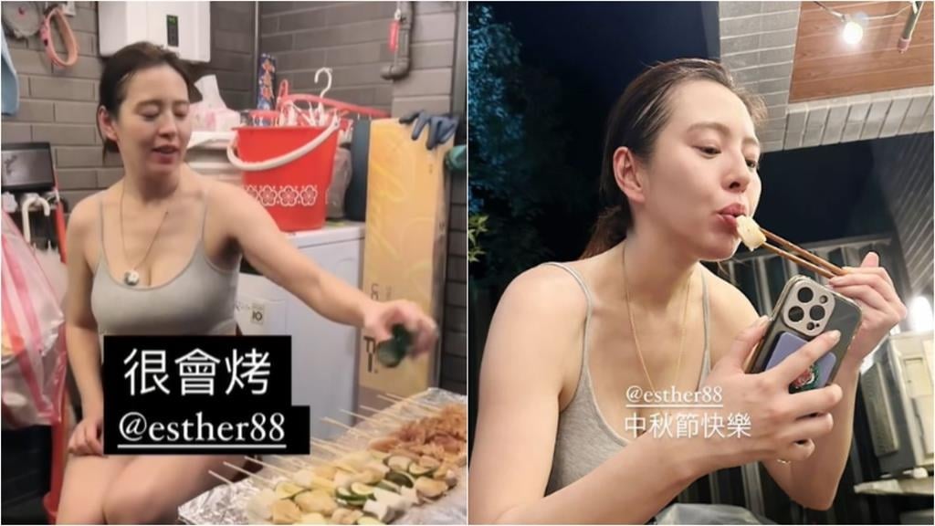 劉品言彎腰烤肉「小背心大破防」！她急遮「PR99身材」沒擋住｜四季線上4gTV