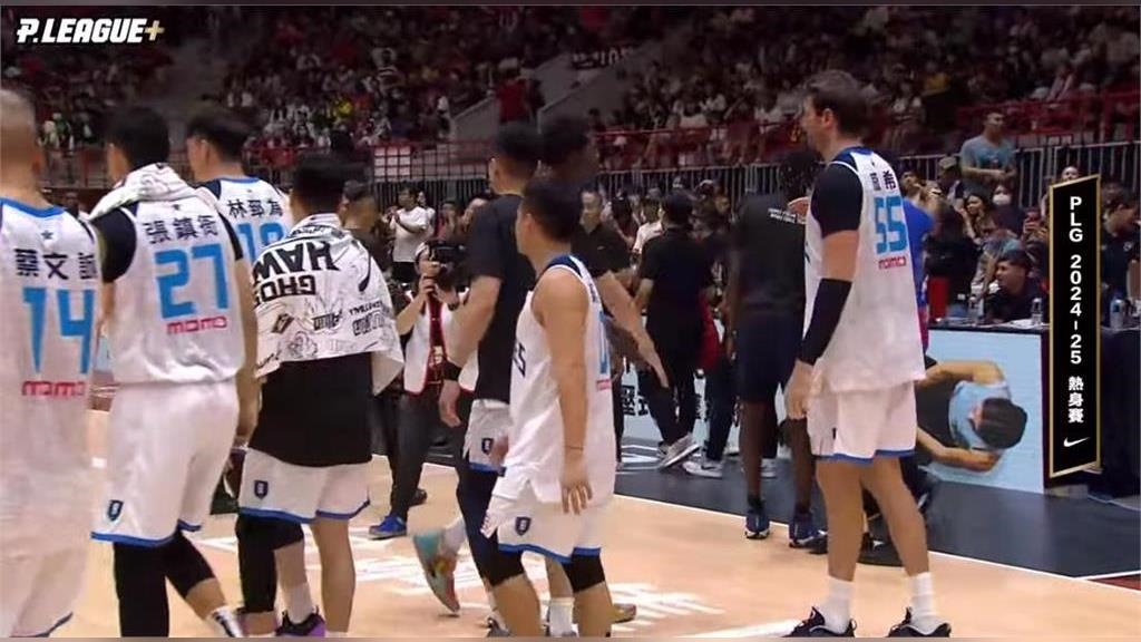 PLG（影）／熱身賽照樣拚全場 勇士半場大幅落後最後竟逆轉險勝｜四季線上4gTV