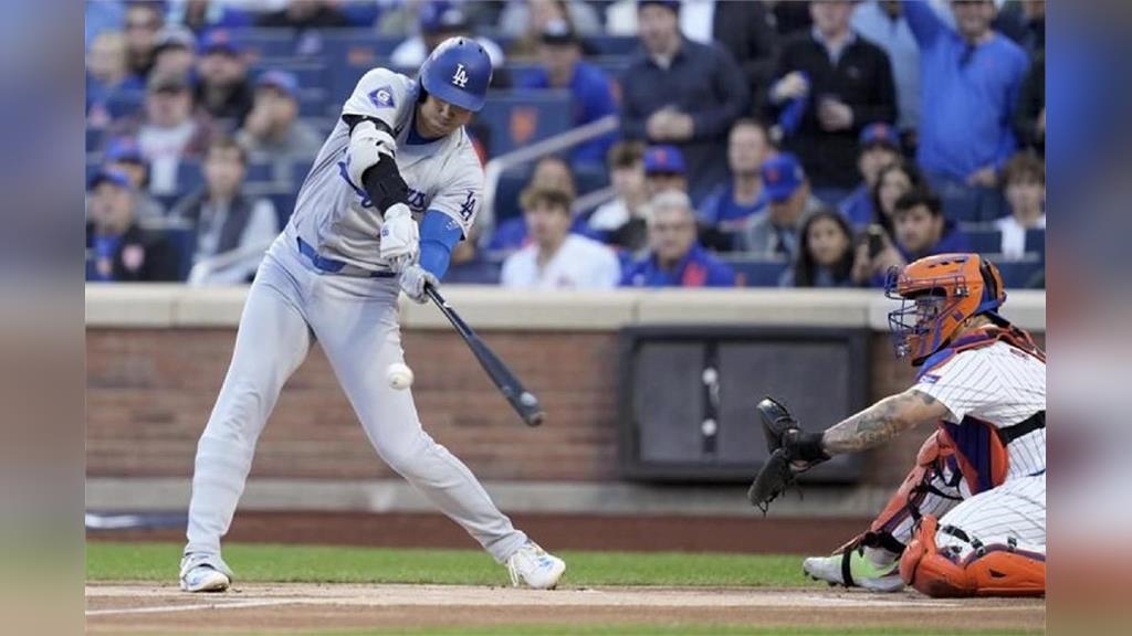 MLB(影)／大谷翔平敲雙安仍陷苦戰！大都會12:6勝道奇續命拚G6｜四季線上4gTV