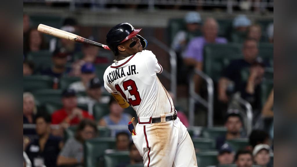 MLB(影)／40轟70盜的小阿庫尼亞 膝傷未痊癒趕不上明年開幕戰｜四季線上4gTV