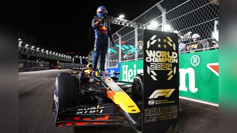 F1／紅牛一哥連四季封王！ 維斯塔潘賭城第五位衝線力保車手冠軍｜四季線上4gTV